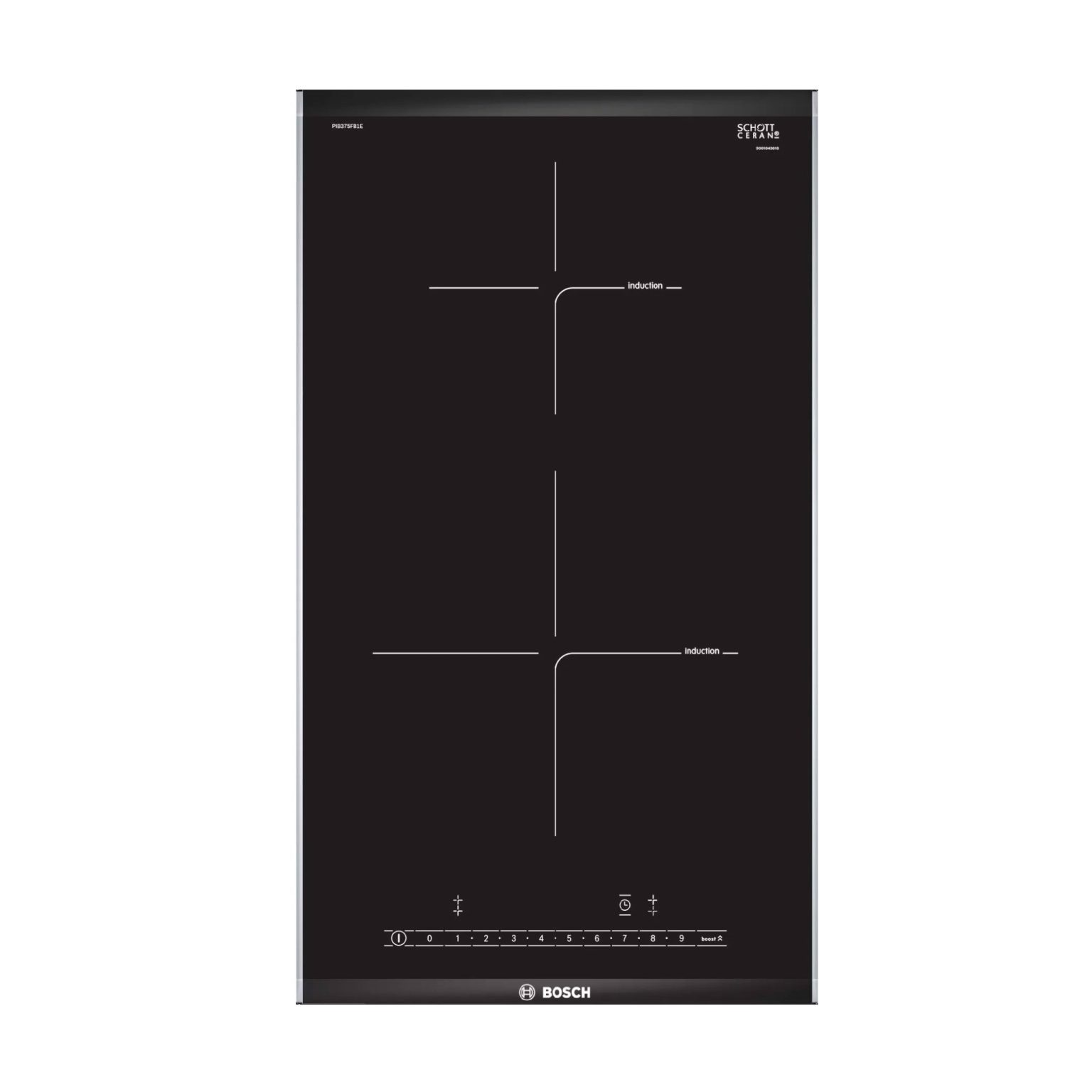 Bếp Từ Bosch Domino HMH.PIB375FB1E Series 6 - HMH